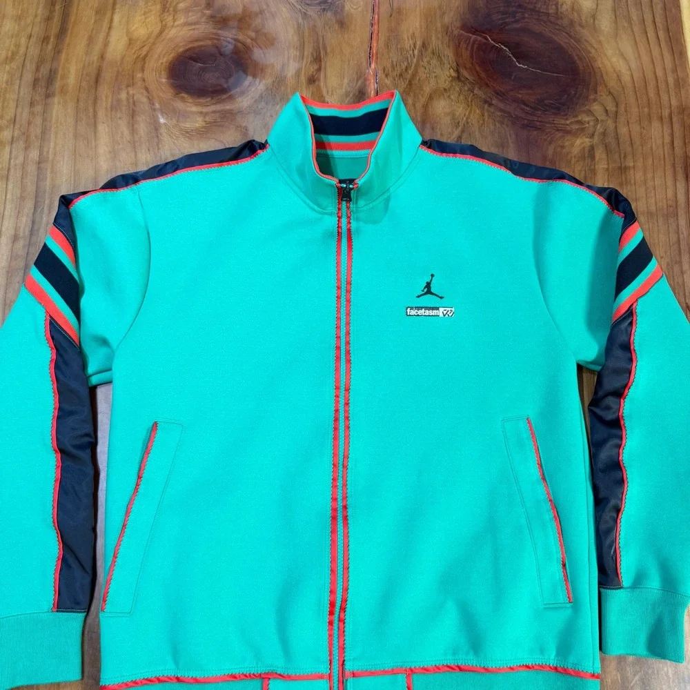 Jordan | Shirts | Rare Jordan Facetasm Mens Sweatshirt M Zip Why Not ...